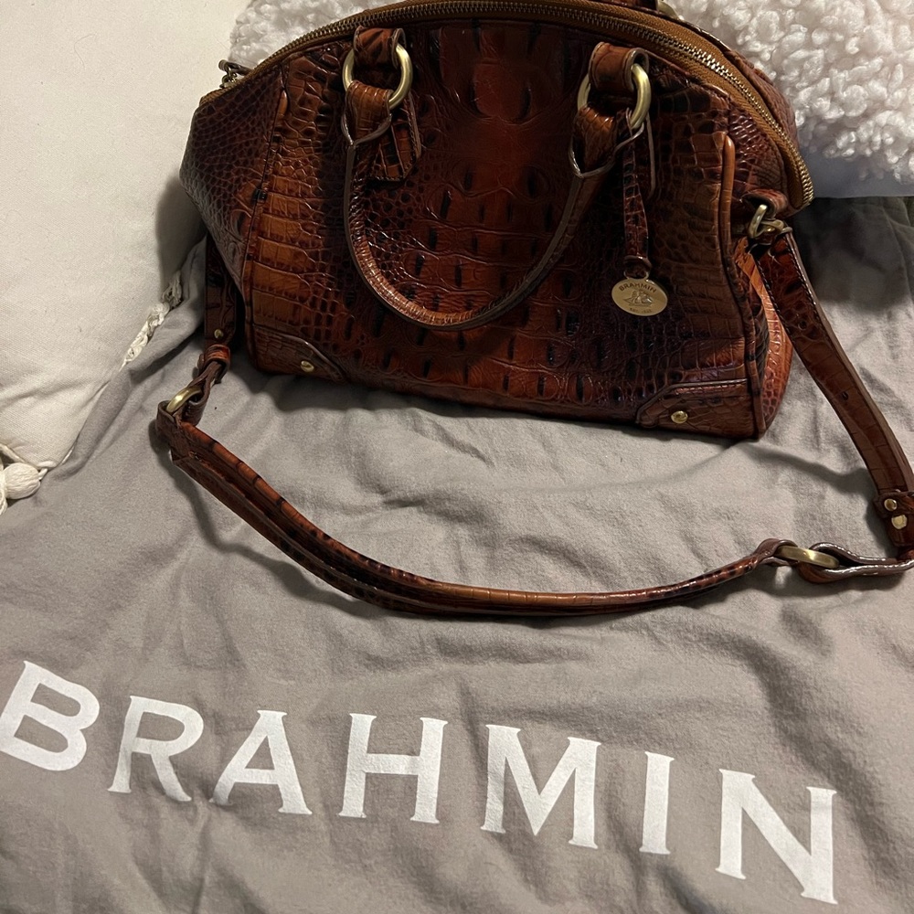 Brahmin Medium Duxbury Satchel - Gem